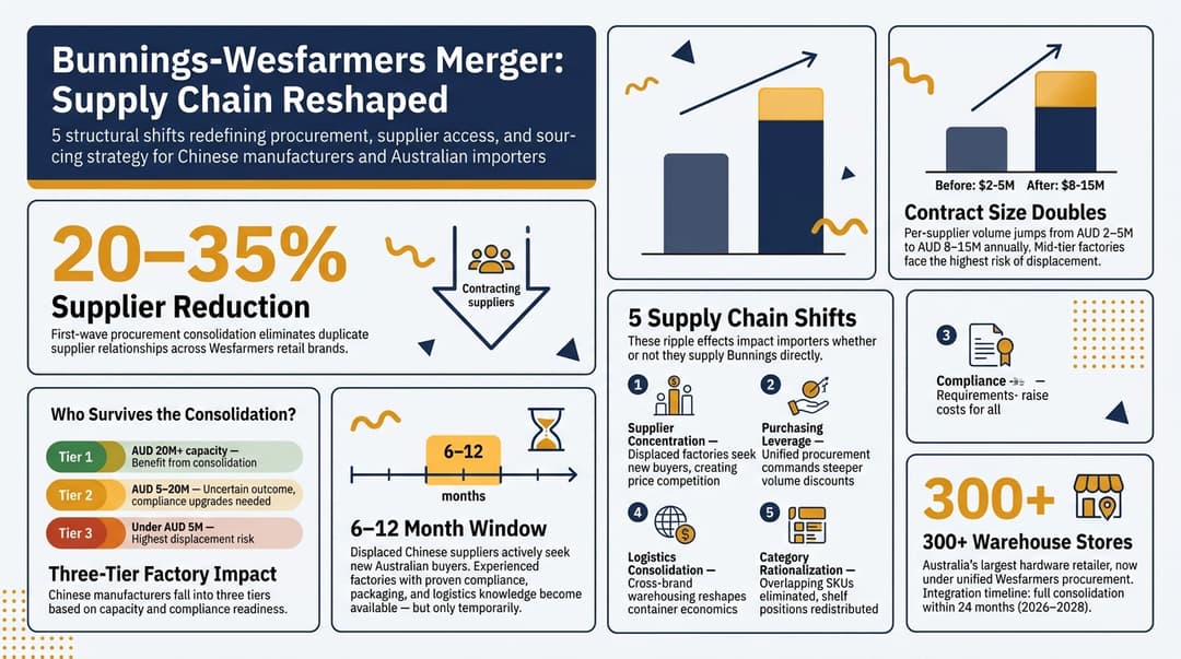 Bunnings Wesfarmers Merger 2026: 5 Supply Chain Lessons | Winning ...